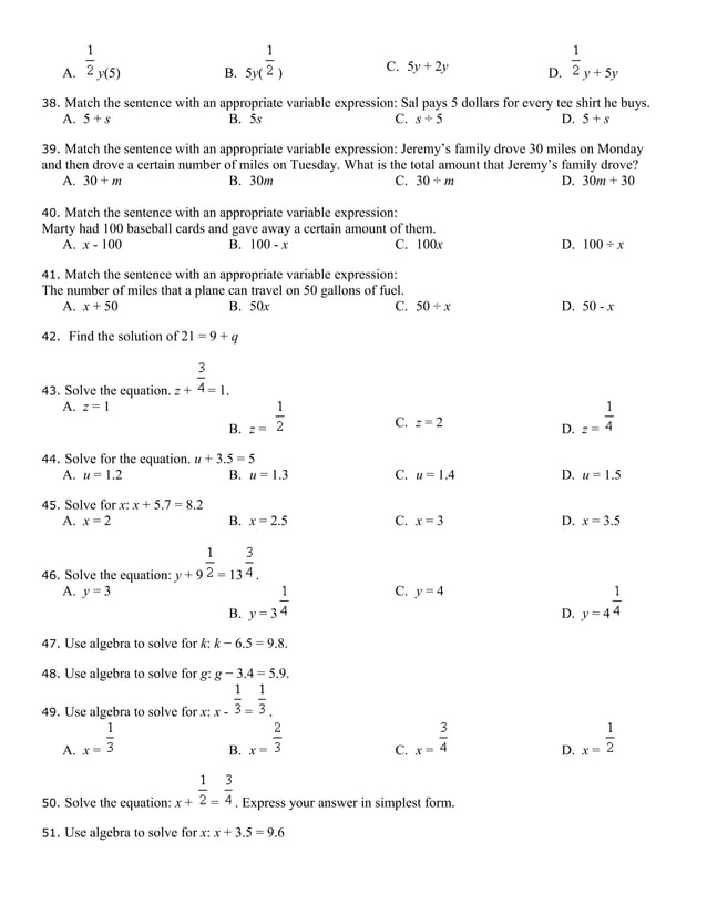 Units 1 3 review | PDF