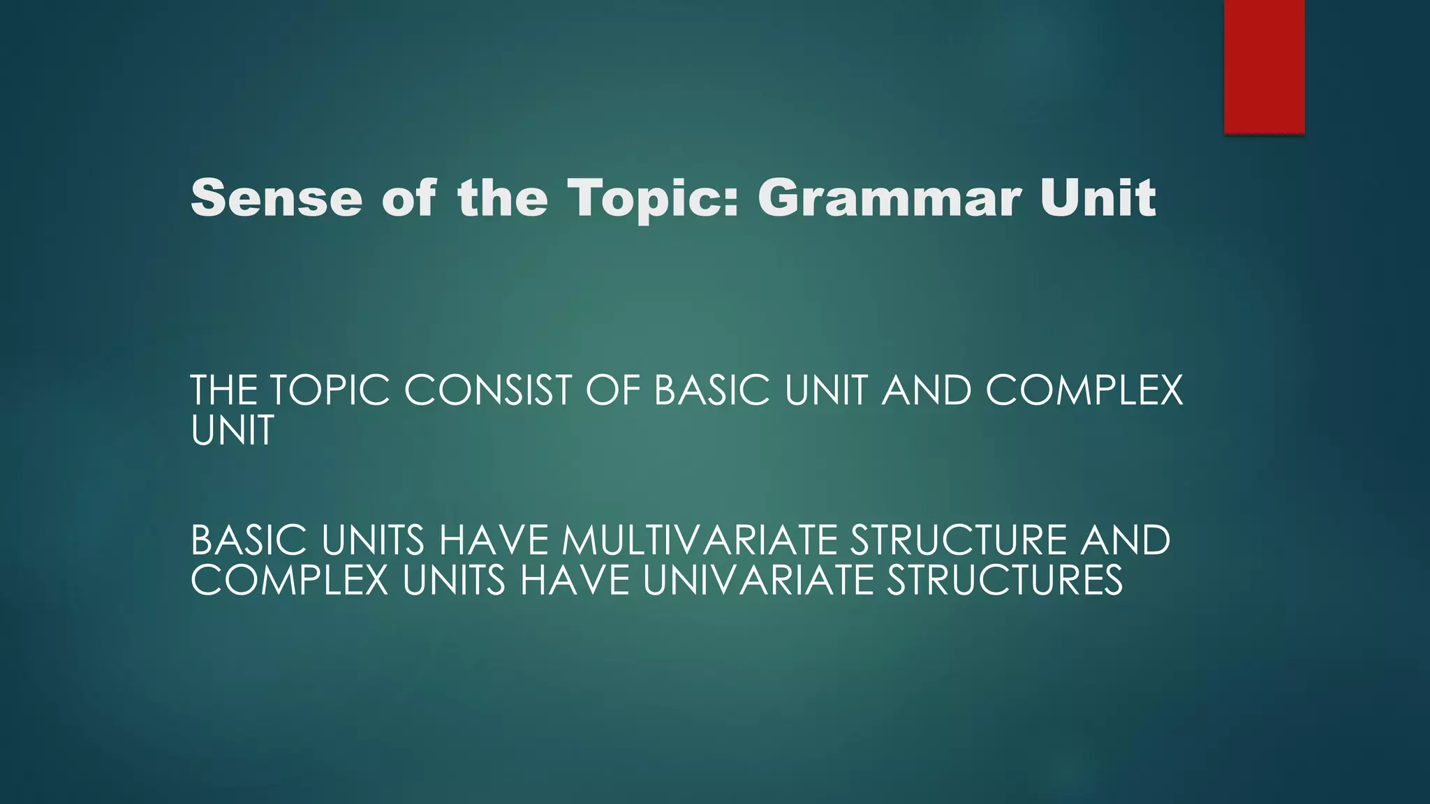 Units and Complex Units- | PPT