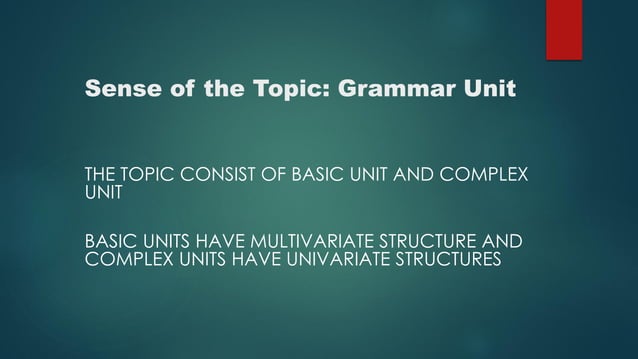 Units and Complex Units- | PPT
