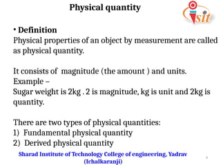 Units and measurements includes definition and fundamental quantities.pptx