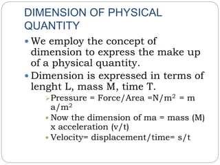 Unitsandmeasurements | PPTX