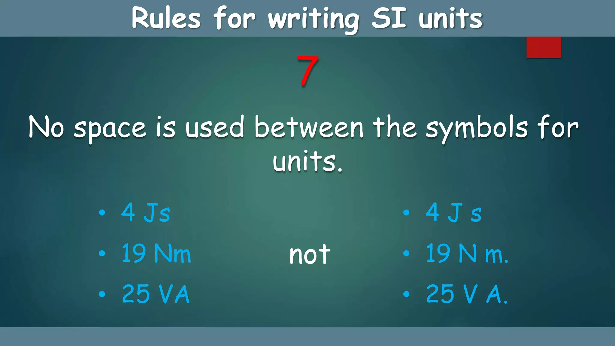 Units and measurements - Basic SI units | PPTX