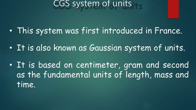 Units and measurements - Basic SI units | PPTX | Physics | Science