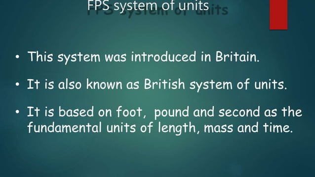 Units and measurements - Basic SI units | PPTX | Physics | Science