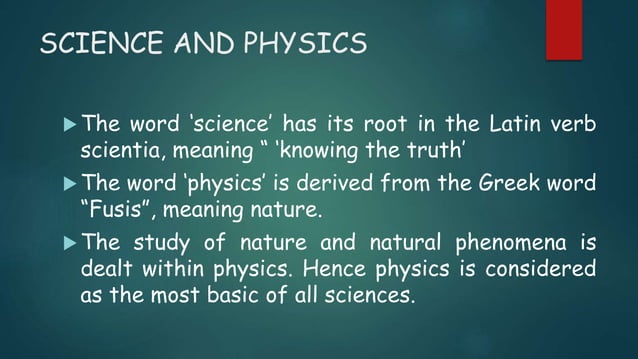 Units and measurements - Basic SI units | PPTX | Physics | Science