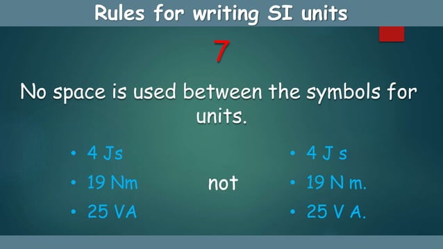Units and measurements - Basic SI units | PPTX | Physics | Science