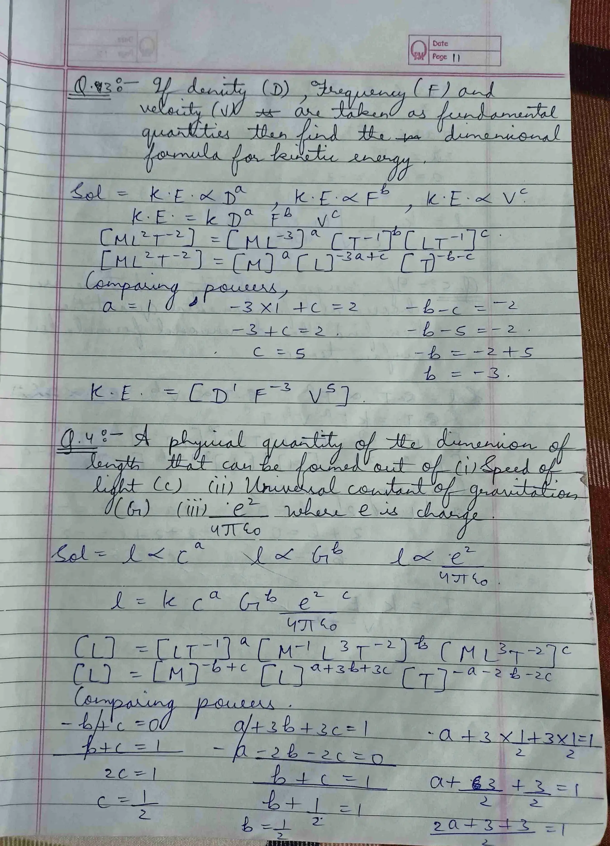 Units and Measurements for class 11 shor notes | PDF