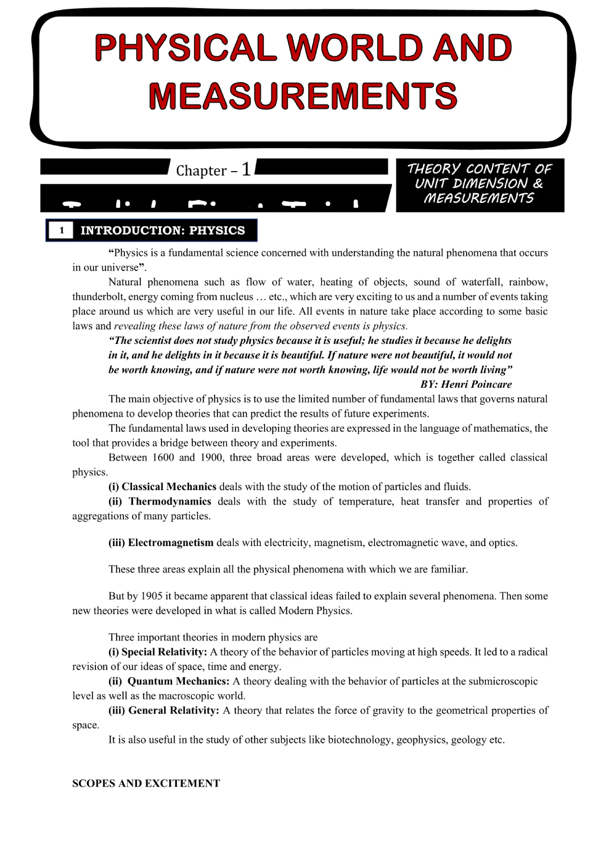 UNITS AND MEASUREMENTS CLASS 11 CBSE PHYSICS | PDF