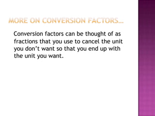 Units Conversion | PPT