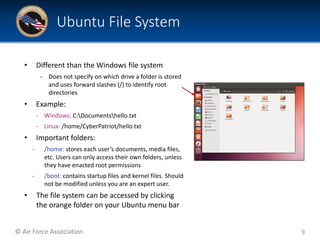 Unit+seven+ +introduction+to+linux+and+ubuntu | PDF
