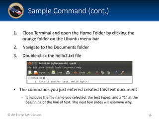 Unit+seven+ +introduction+to+linux+and+ubuntu | PDF