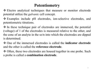 potentiometry | PPTX