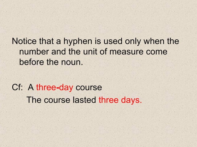Units of measurement as modifiers | PPT
