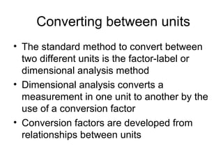 Units of measurement | PPT