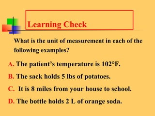 Units of measurement | PPT