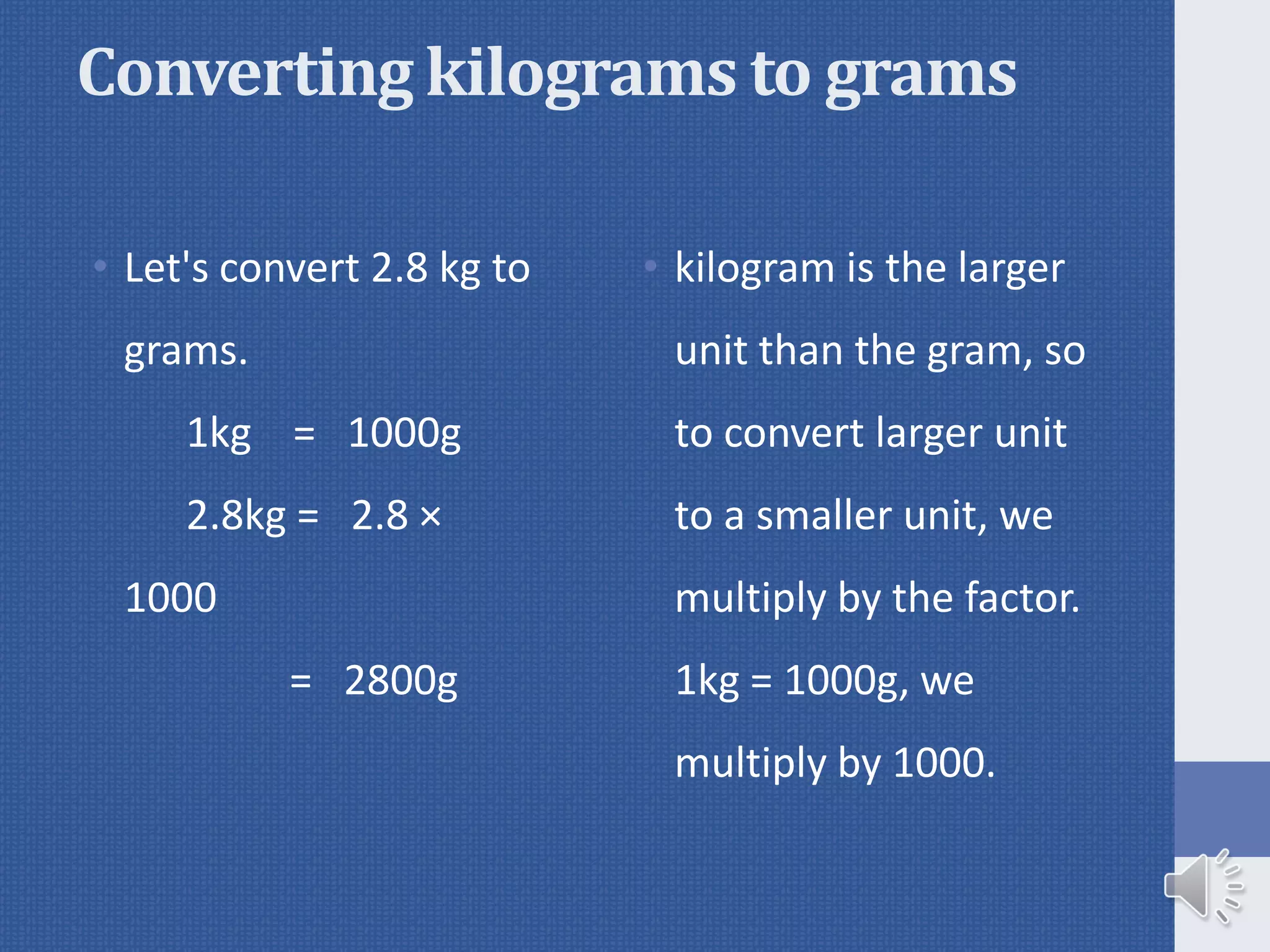 Units of measurements( standard system for weight, length and volume) | PDF