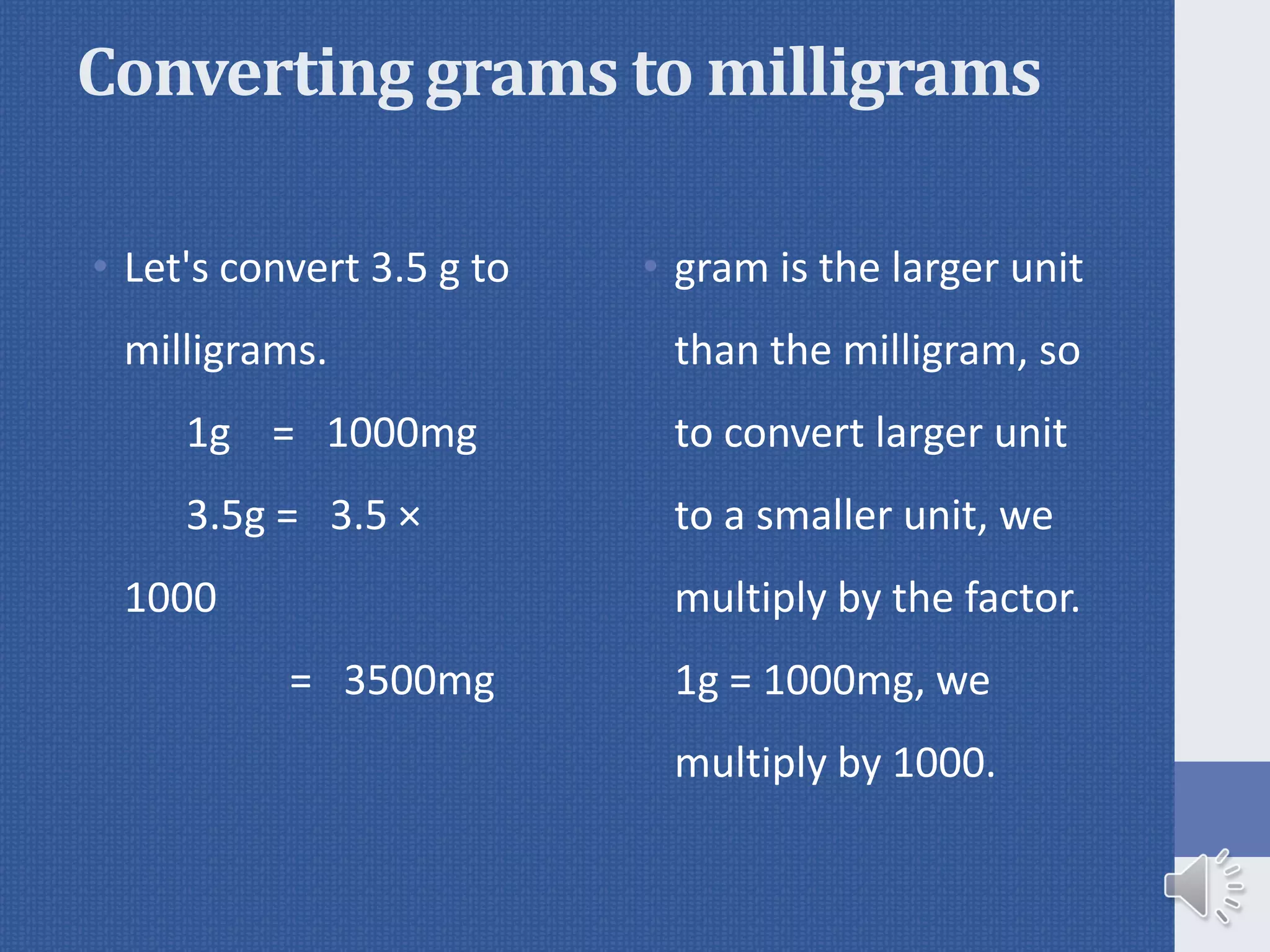 Units of measurements( standard system for weight, length and volume) | PDF