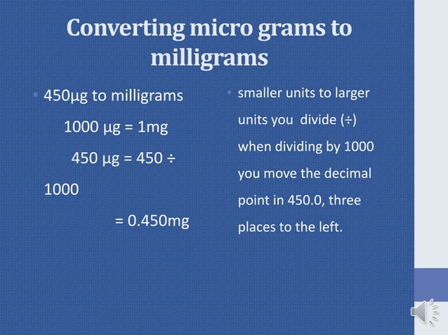 Units of measurements( standard system for weight, length and volume)