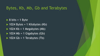 Units of storage | PPTX