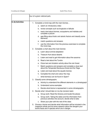 Unit template biomes | PDF