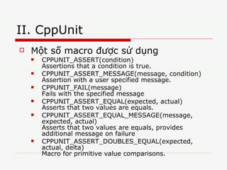 Unit Test | PPT