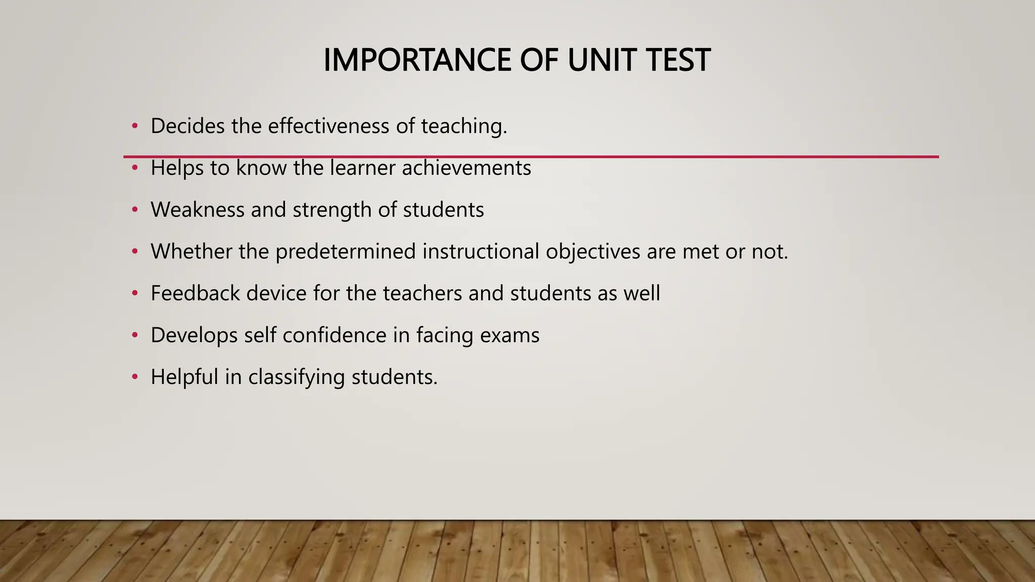 construction and Importance of Unit Test.pptx