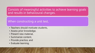 construction and Importance of Unit Test.pptx