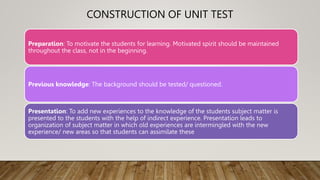 construction and Importance of Unit Test.pptx