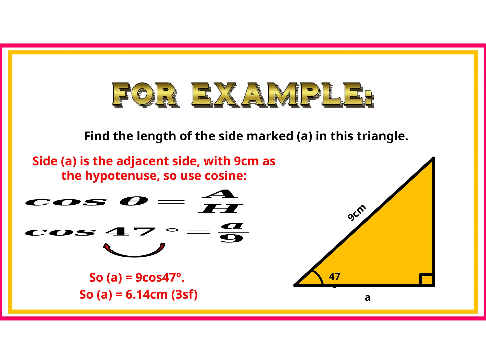 TRIGONOMETRY-TRIGONOMETRIC RATIOS, SINE RULE, COSINE RULE, AREA ...