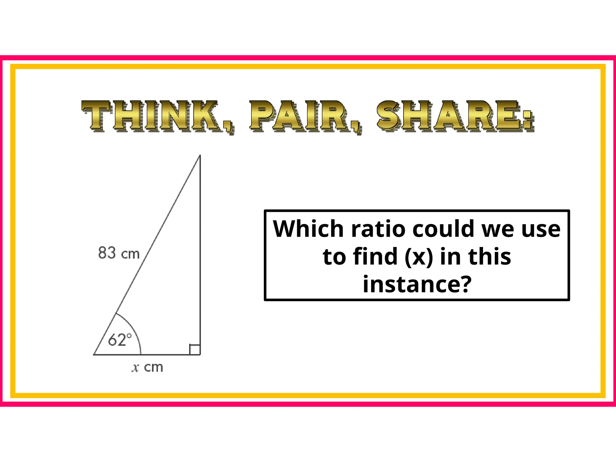 TRIGONOMETRY-TRIGONOMETRIC RATIOS, SINE RULE, COSINE RULE, AREA ...