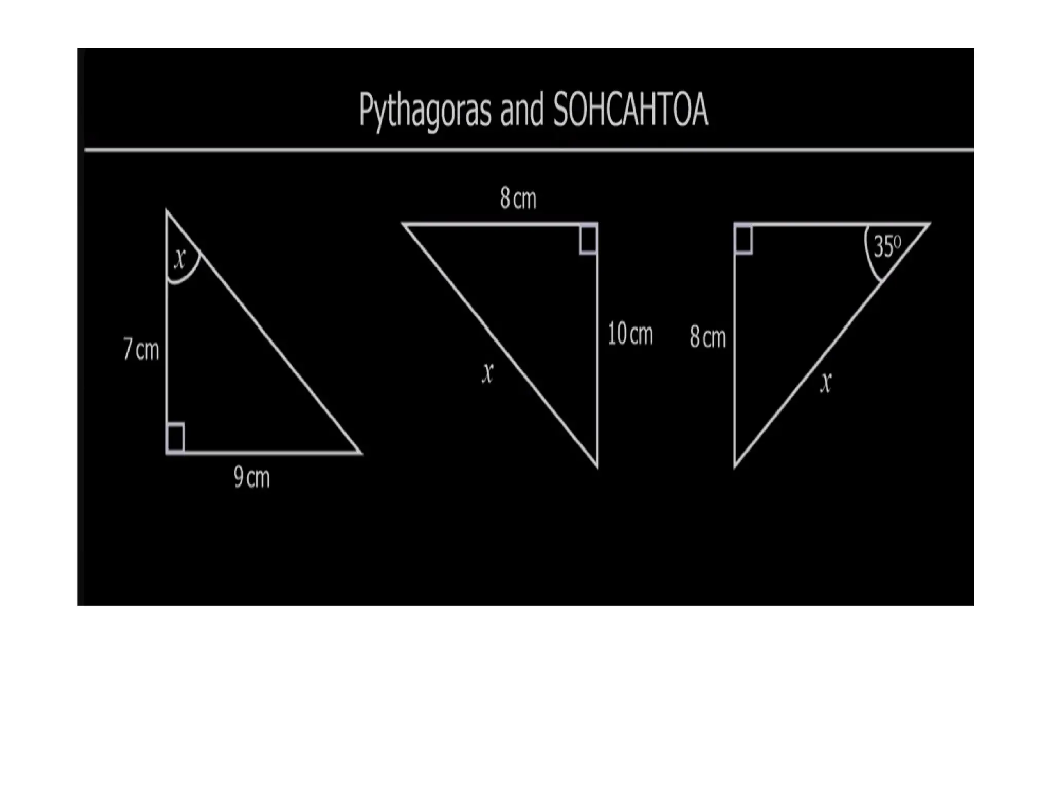 TRIGONOMETRY-TRIGONOMETRIC RATIOS, SINE RULE, COSINE RULE, AREA ...