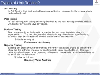 Unit testing | PPT | Standardized Testing | Educational Assessment