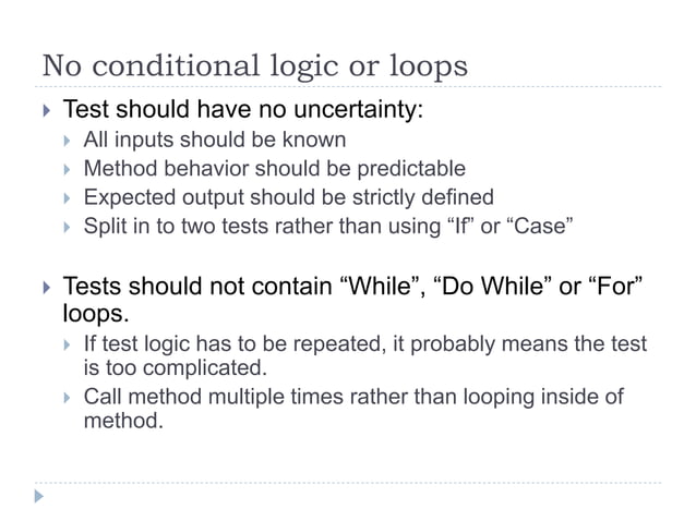 Unit Testing Concepts and Best Practices | PPTX