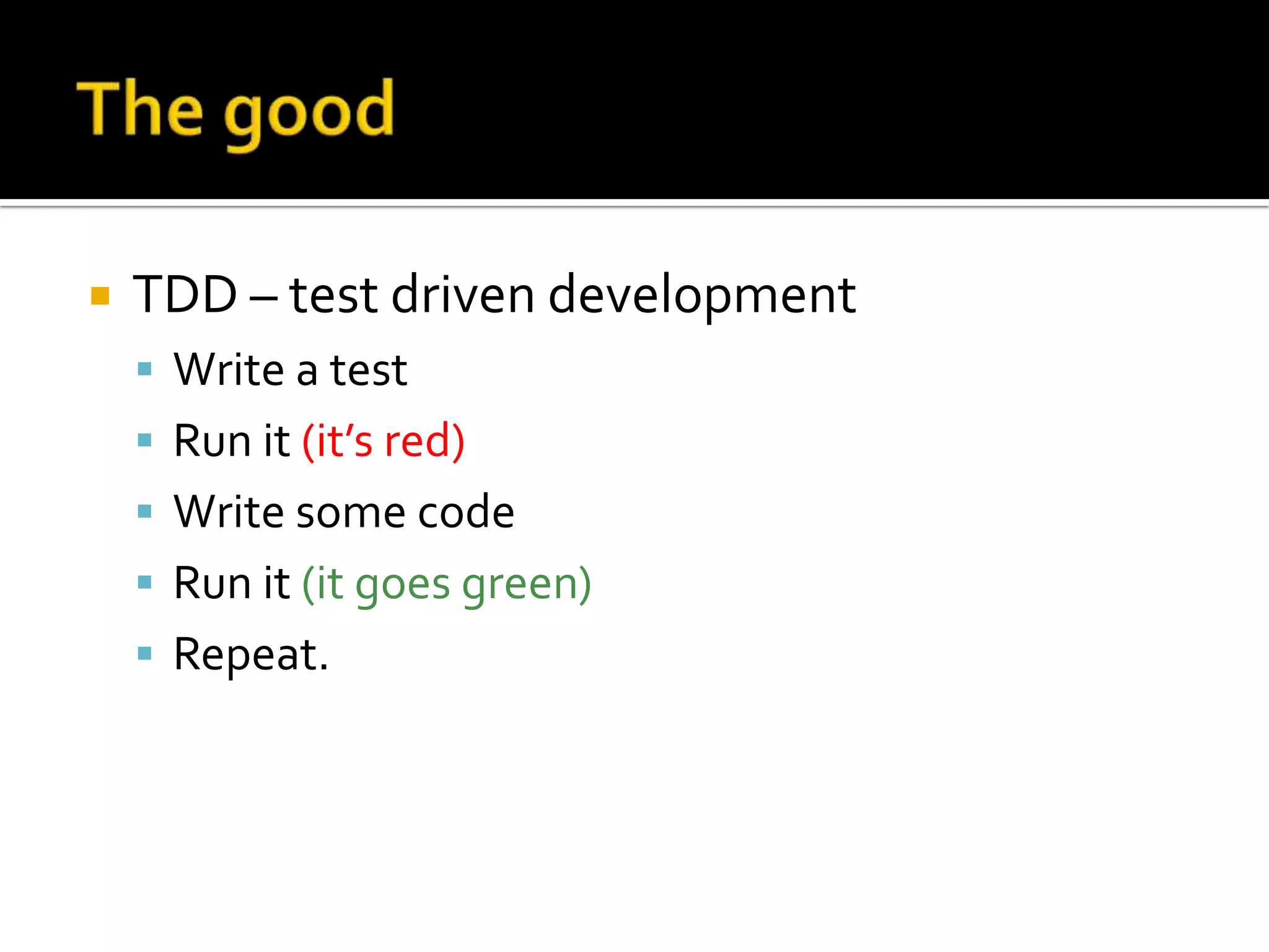 Unit testing with Jasmine | PPT