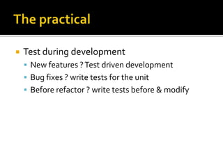 Unit testing with Jasmine | PPT