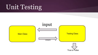 Unit testing | PPTX | Computing | Technology & Computing