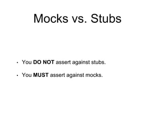 Unit testing basics | PPTX
