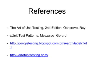 Unit testing basics | PPTX