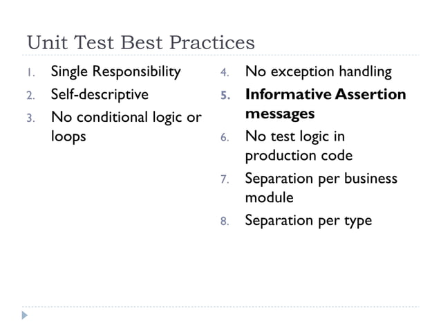 Unit testing | PPT