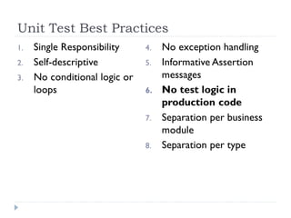 Unit testing | PPT