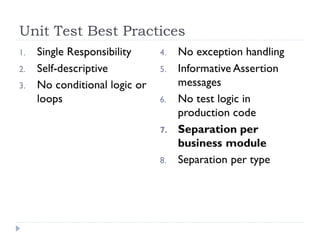 Unit testing | PPT