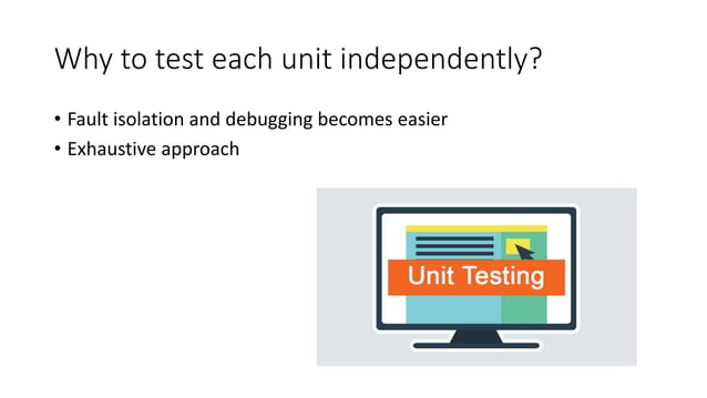 Unit testing | PPT