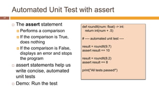 Upstate CSCI 540 Unit testing | PPT