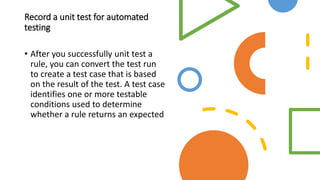 pega unit testing | PPT
