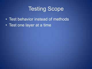Value of Unit Testing | PPT