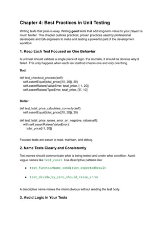 Unit Testing in Software Development: Why It Matters and How to Do It ...