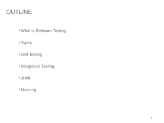 Unit testing and junit | PPTX