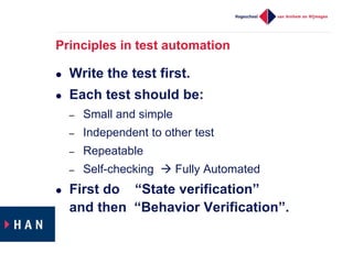 Unit Testing Android Applications | PPTX