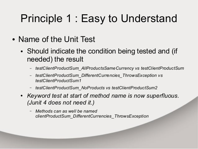 Unit Testing Best Practices With Junit