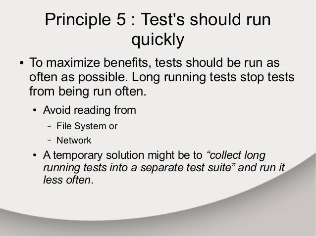 Unit testing best practices with JUnit Unit testing best practices with JUnit
